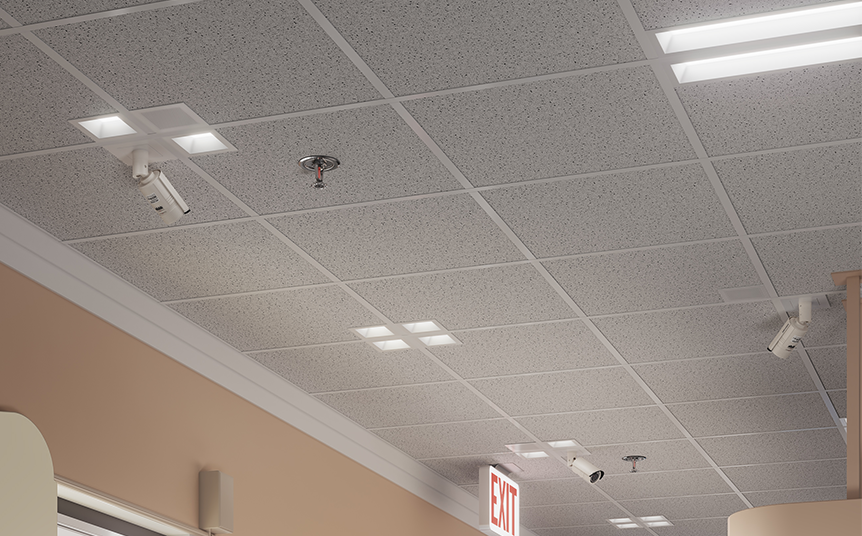 QUAD Square TBar and Drywall – ARON Lighting