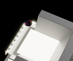 QUAD Square TBar and Drywall – ARON Lighting